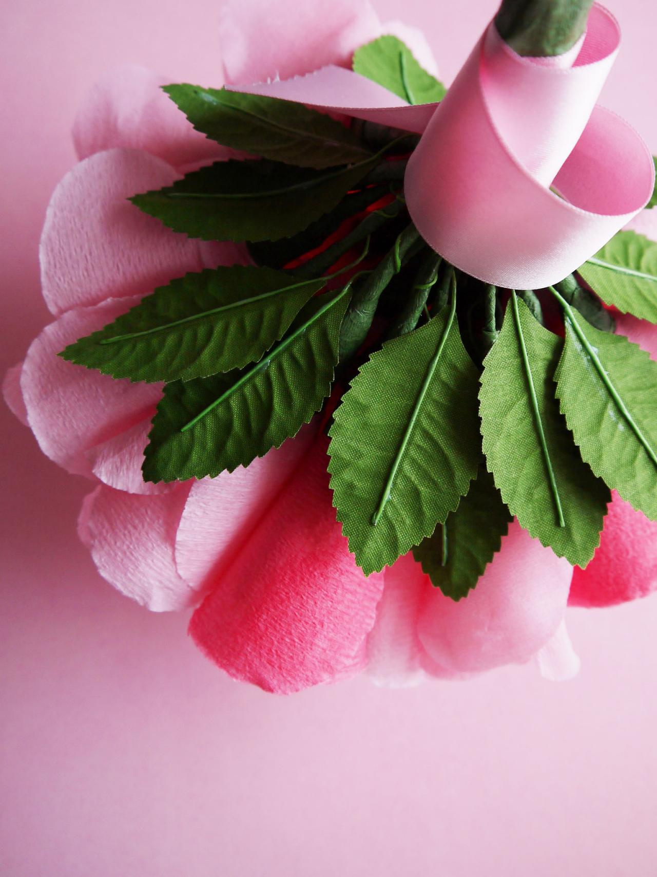 How To Make Paper Flowers For A Wedding Bouquet HGTV