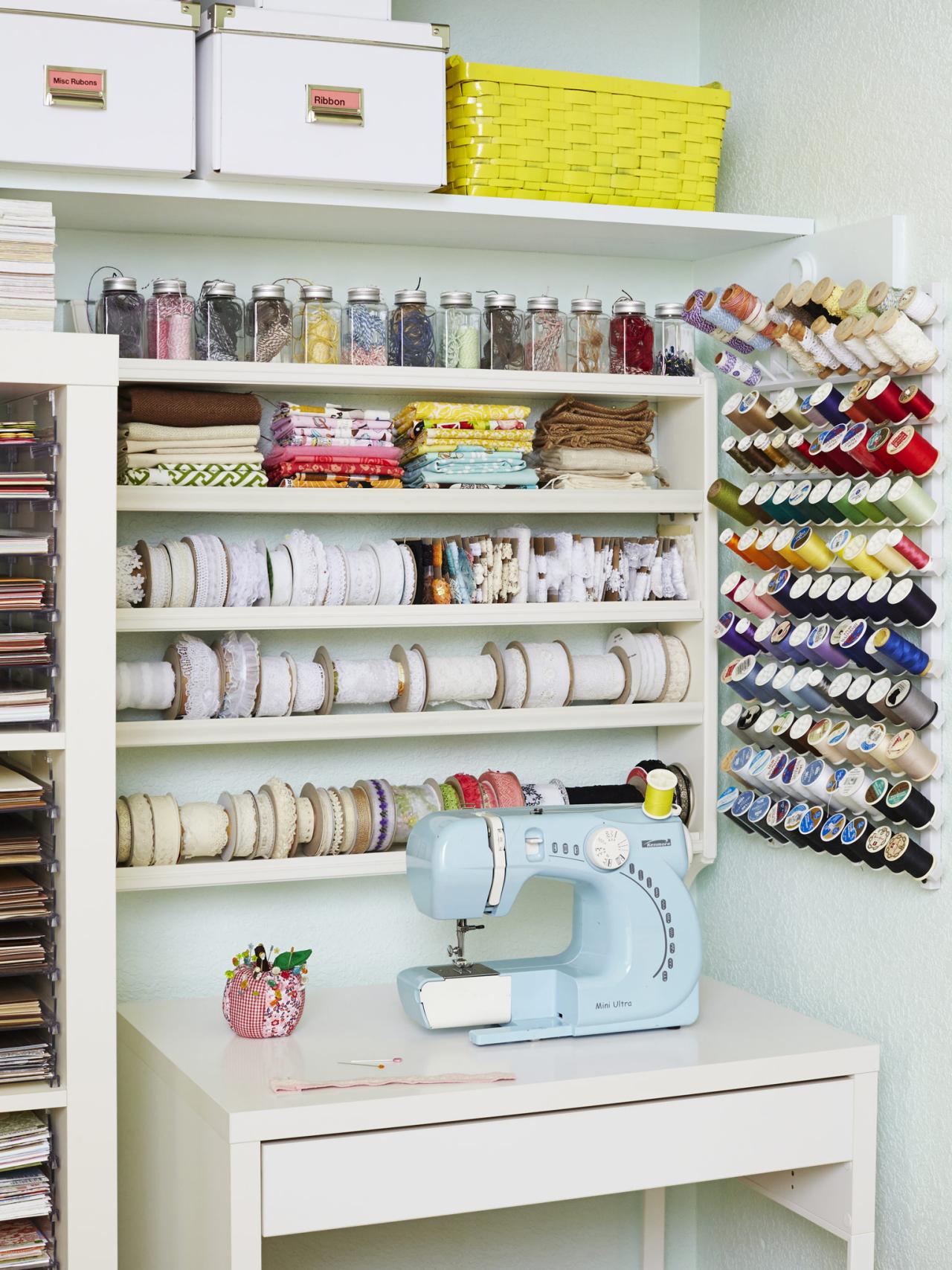 Craft And Sewing Room Storage And Organization Interior Design Styles Craft And Sewing Room Storage And Organization Interior Design Styles
