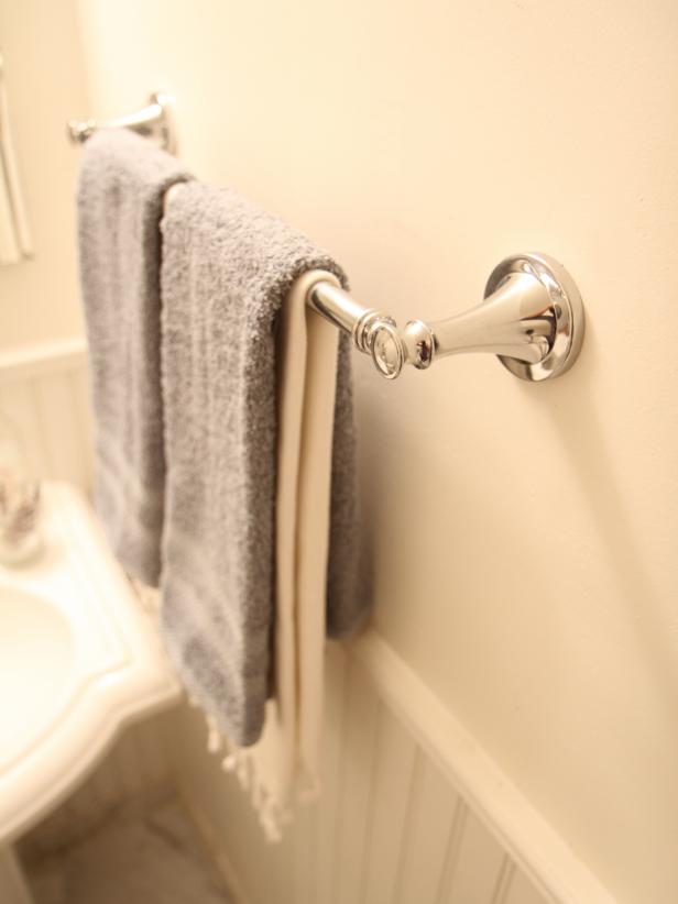 How To Install A Bathroom Towel Bar How tos DIY How To Install A Bathroom Towel Bar How tos DIY