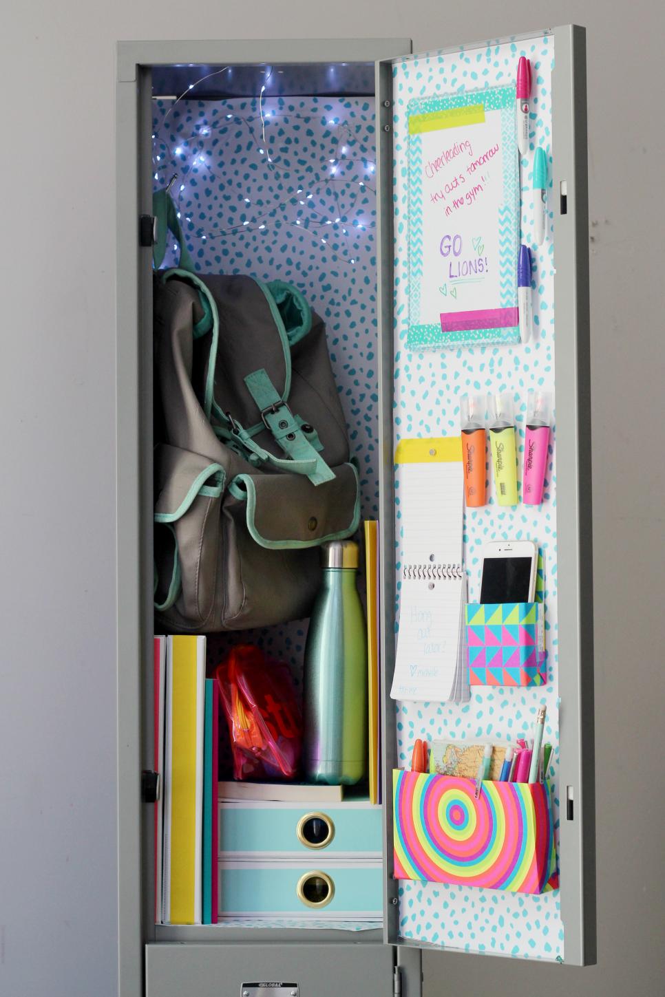 22 DIY Locker Decorating Ideas HGTV