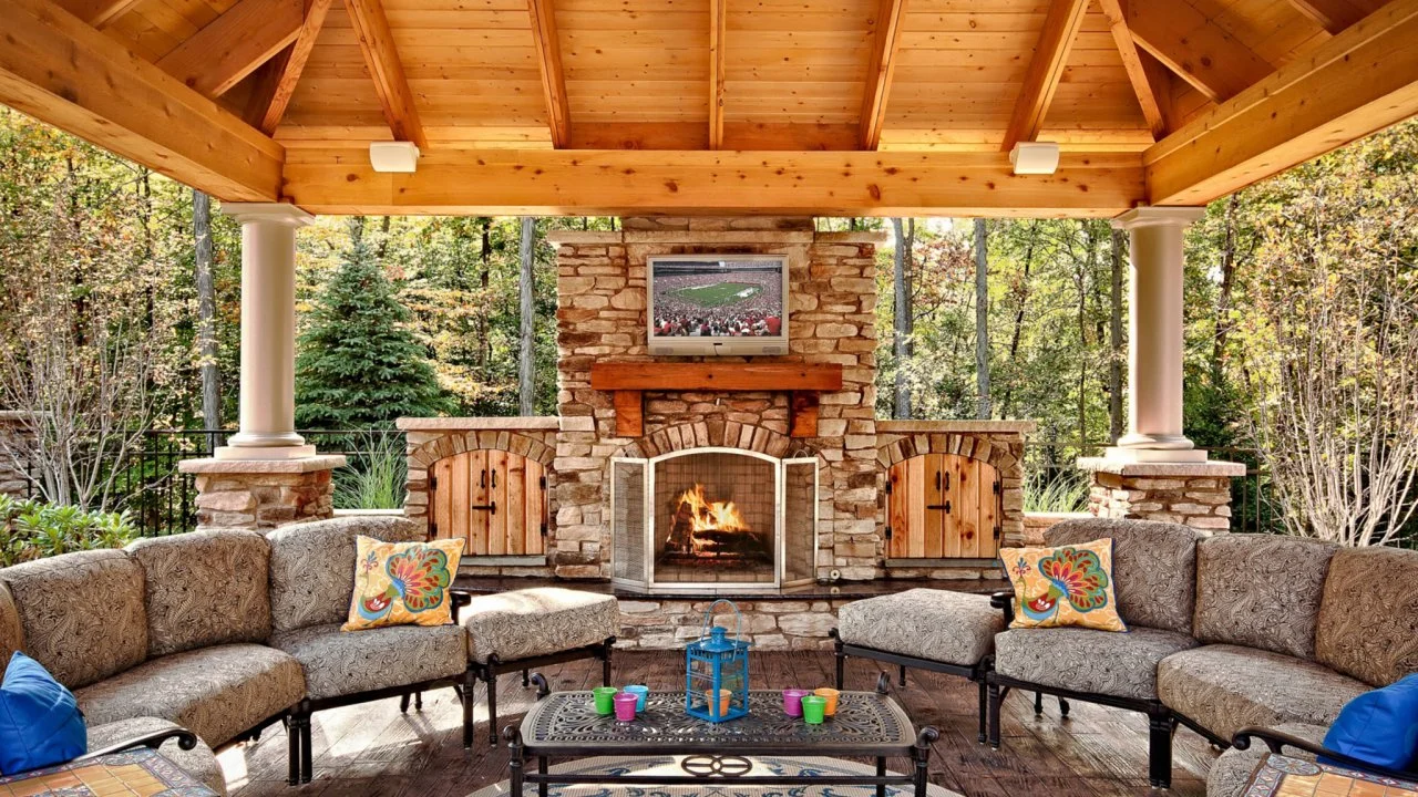 Outdoor Fireplace Schematics