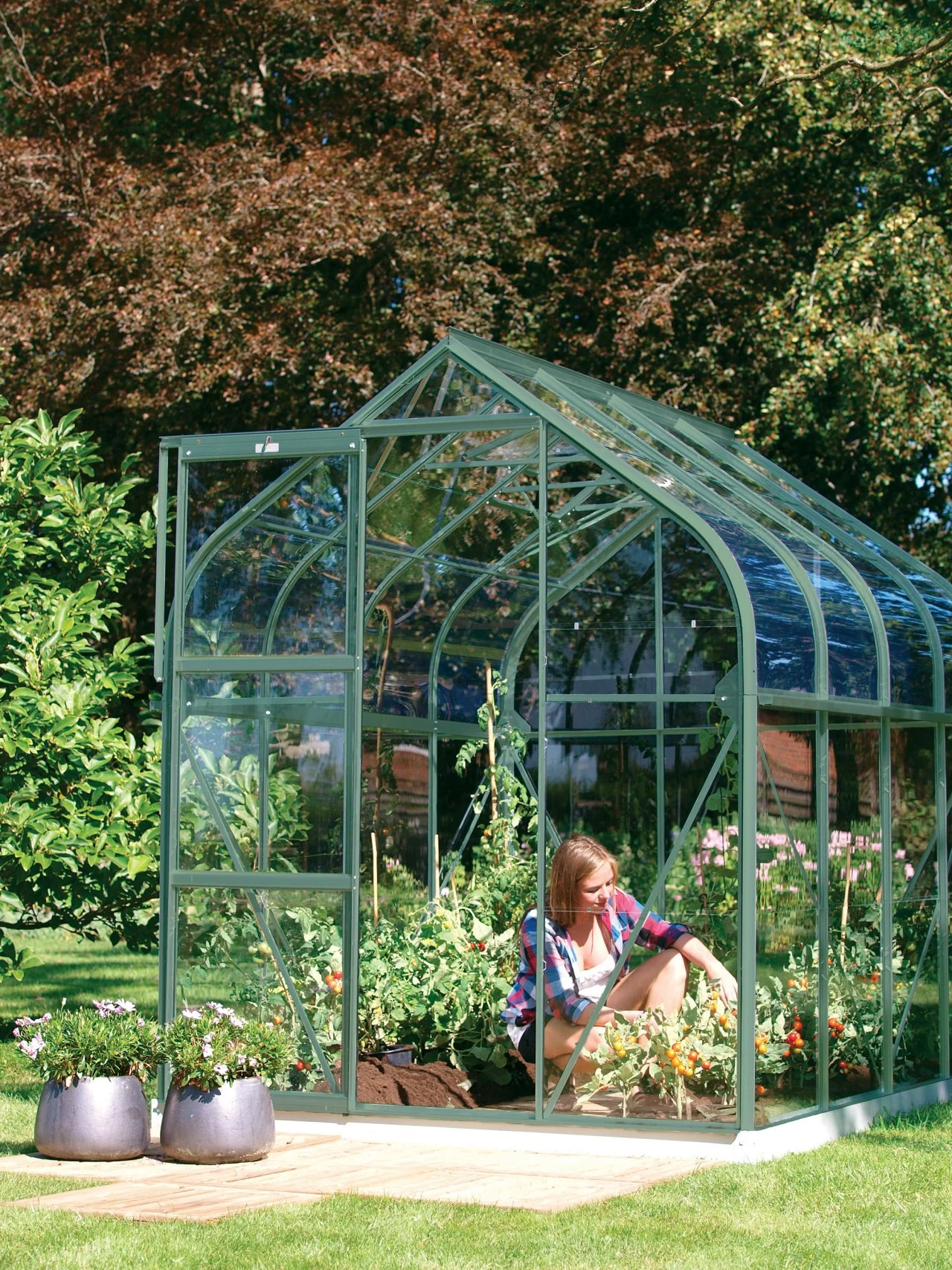 Garden Design Ideas With Greenhouse Types Of Backyard Greenhouses