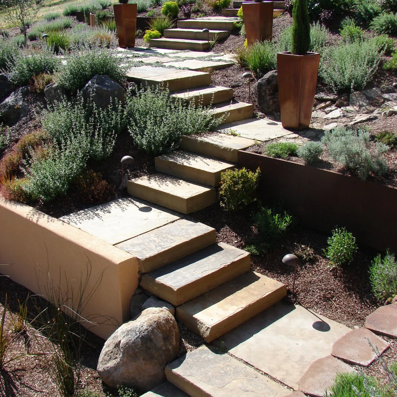 Rock Steps Landscaping Ideas