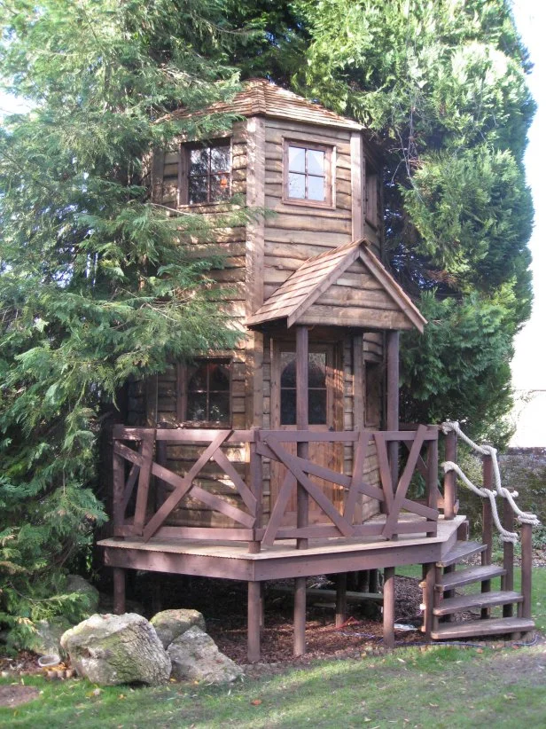 Round Tree House Plans