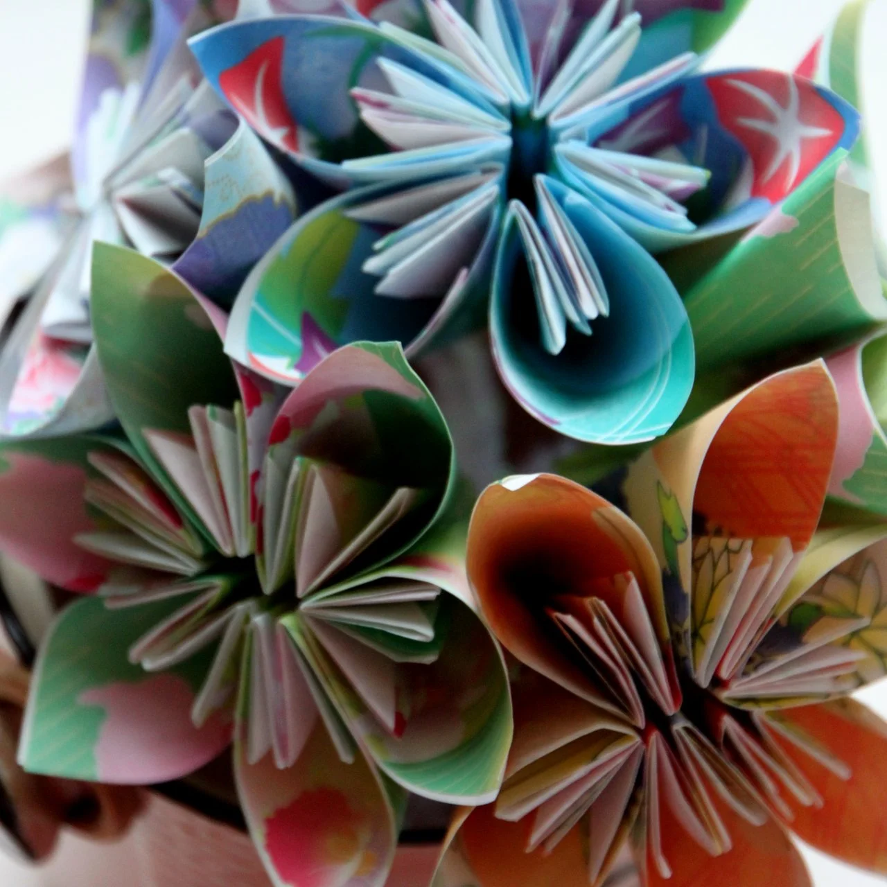 Easy Paper Origami Flower