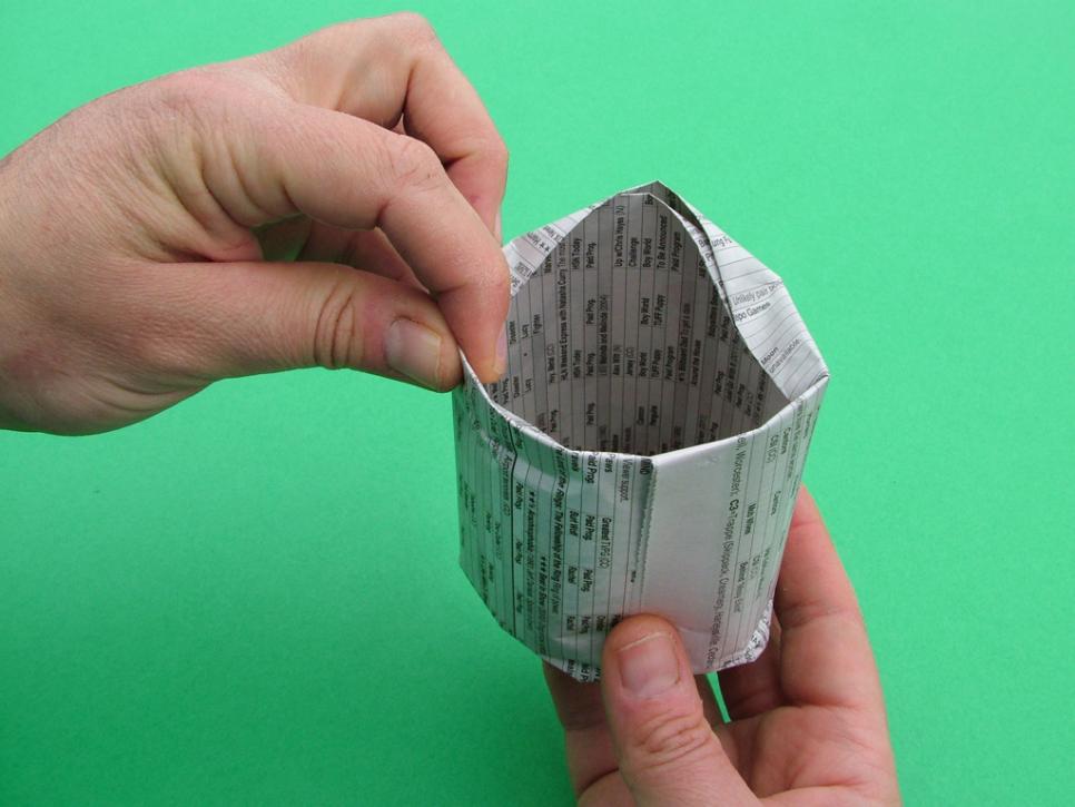 Make Flower Pots Out Of Newspaper Best Flower Site