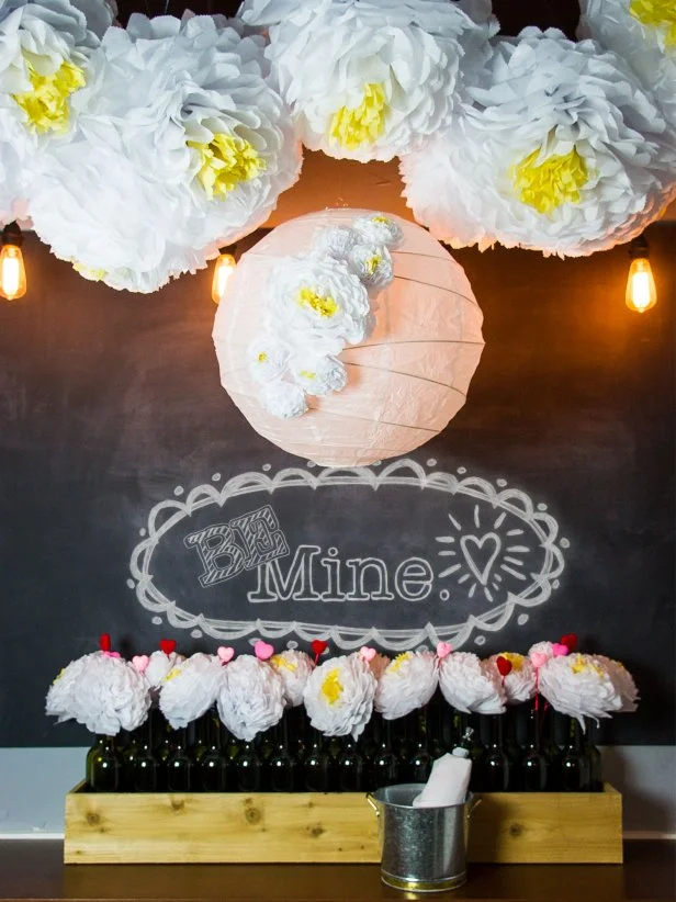 Paper Flower Party Decor | HGTV