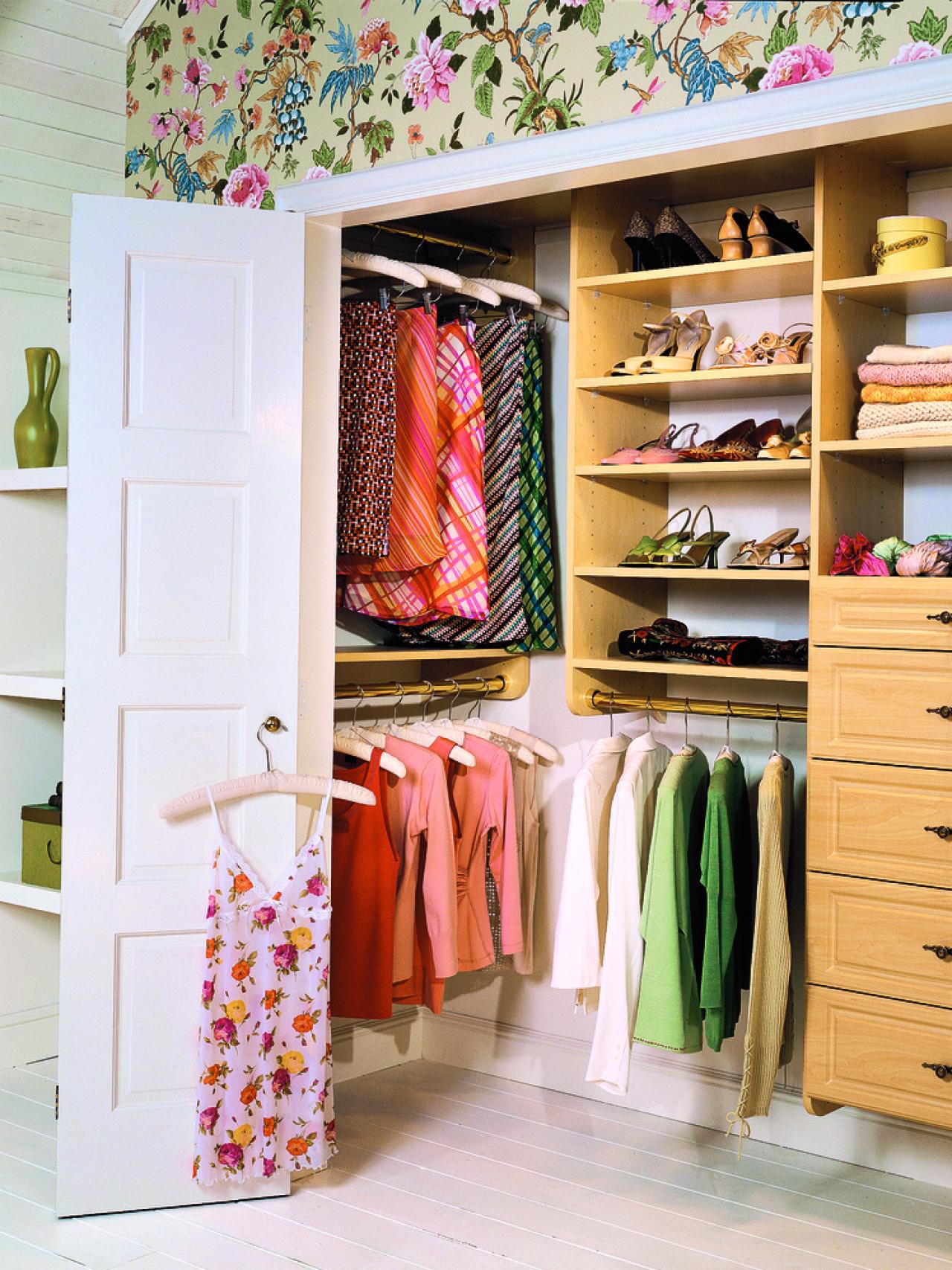 Small Closet Organization Ideas Pictures Options Tips HGTV Small Closet Organization Ideas Pictures Options Tips HGTV
