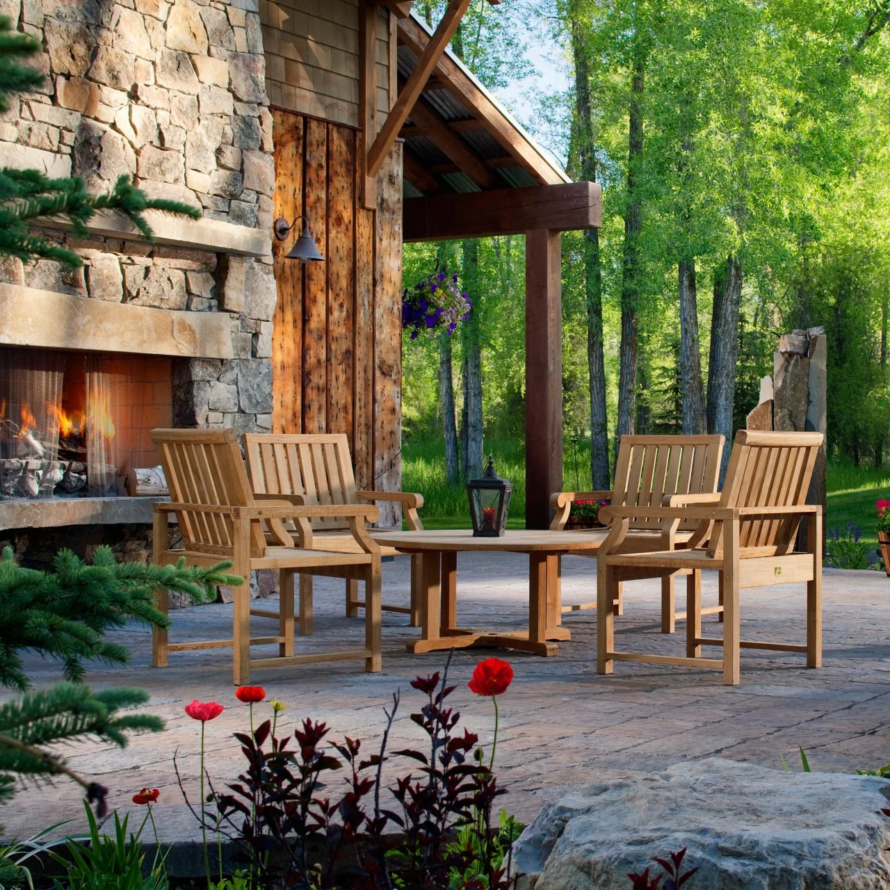 30 Awesome Porch Design Ideas With Fireplace Really
