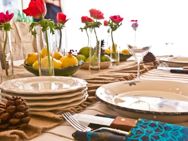 Rustic Table Settings | HGTV