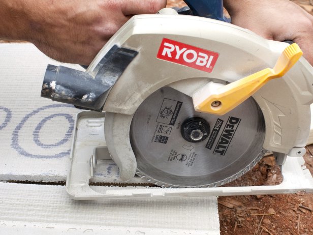 How to Build an Outdoor Stacked Stone Fireplace | HGTV