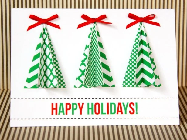 20 DIY Christmas Cards | Handmade Christmas Card Ideas | HGTV