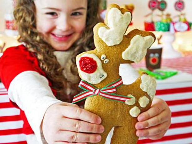 Rudolph Gingerbread Cookies Recipe | HGTV