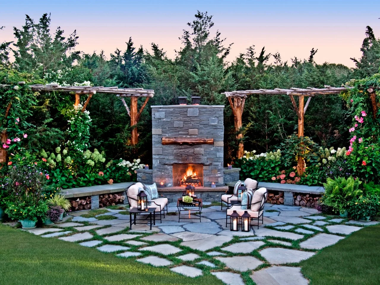 Outdoor Backyard Patio Design Backyard Landscaping Ideas | Garden