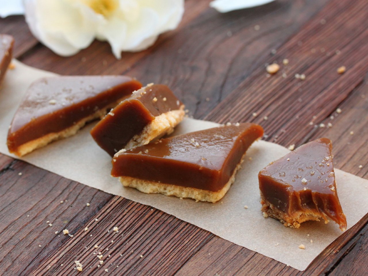 Salted Caramel Bars Recipe | HGTV