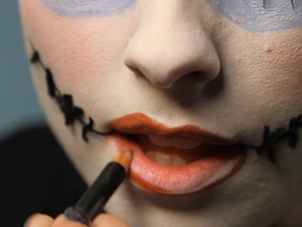 Adult Halloween Makeup Tutorial Creepy Ragdoll Hgtv