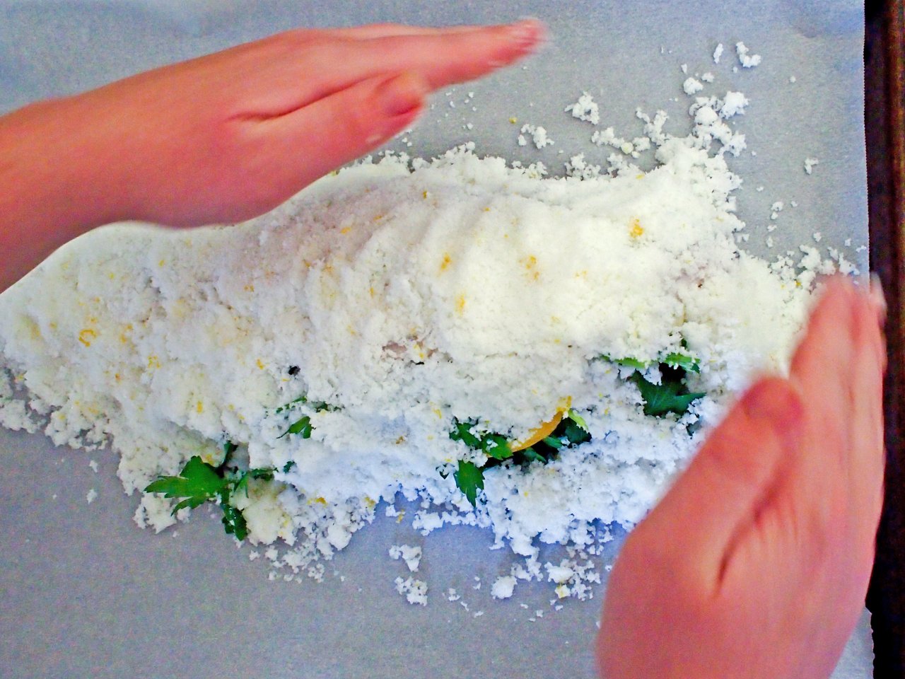 Salt-Encrusted Branzino Recipe | HGTV