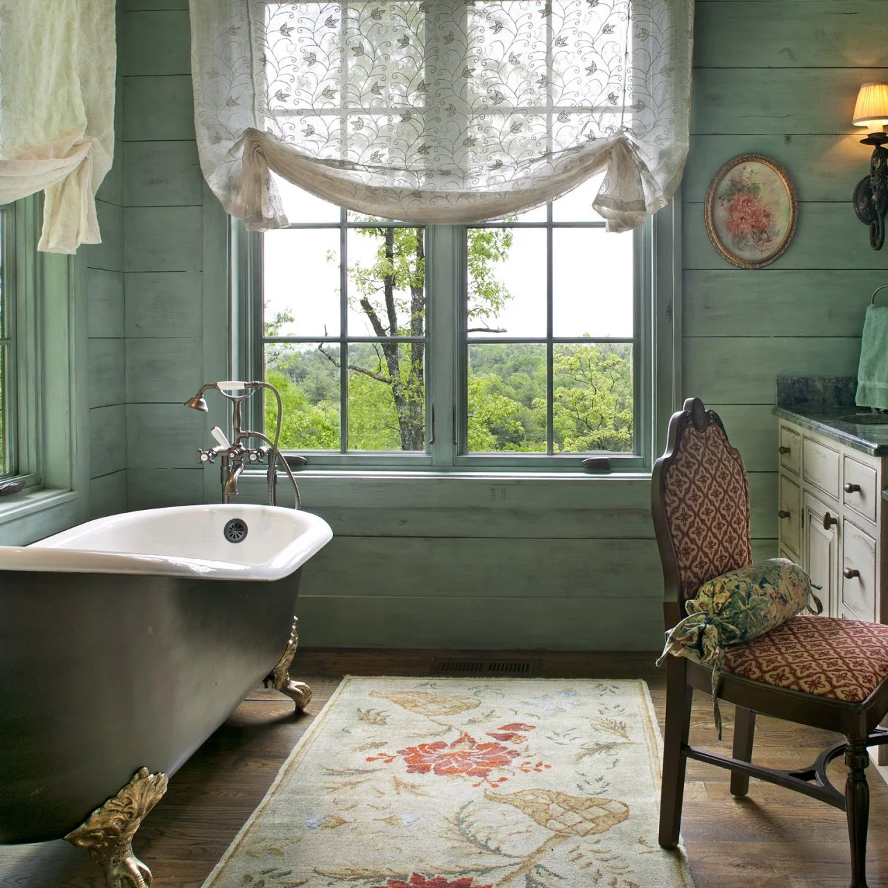 Bathroom Window Dressings