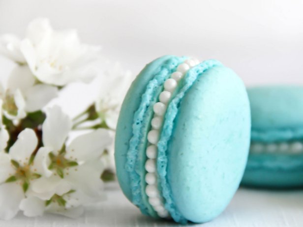 Tiffany-Blue Macarons With Orange Blossom Buttercream Recipe | HGTV