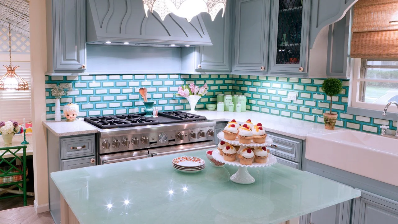 Make Your Own Glass Countertop