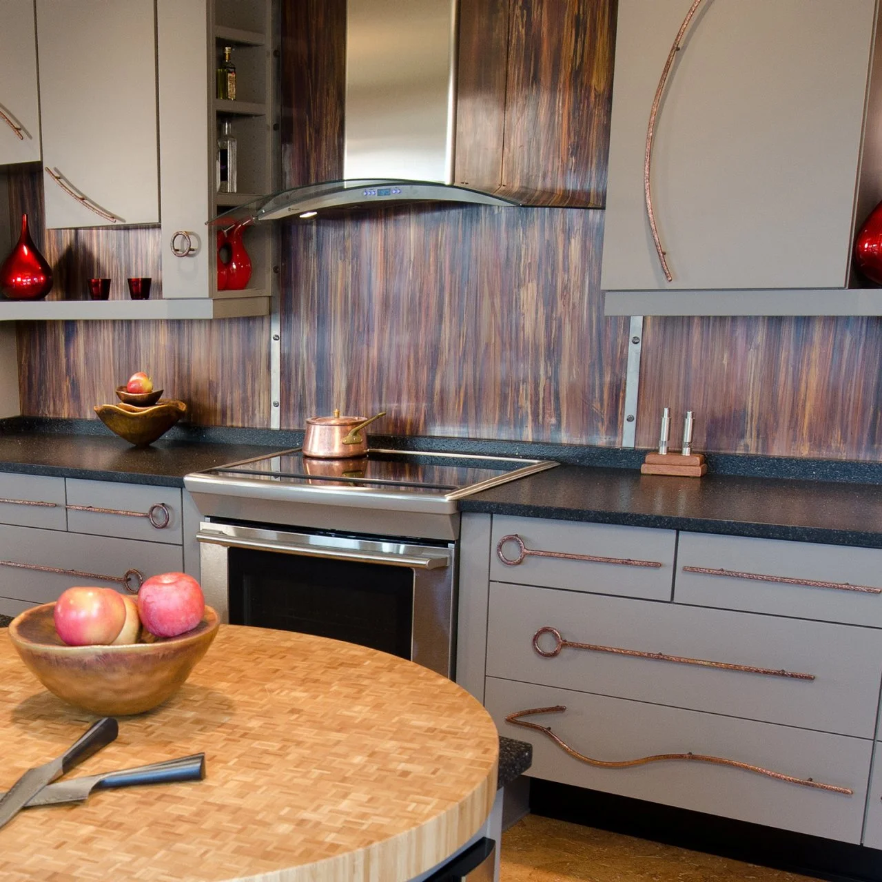 Steel Backsplash For Kitchen