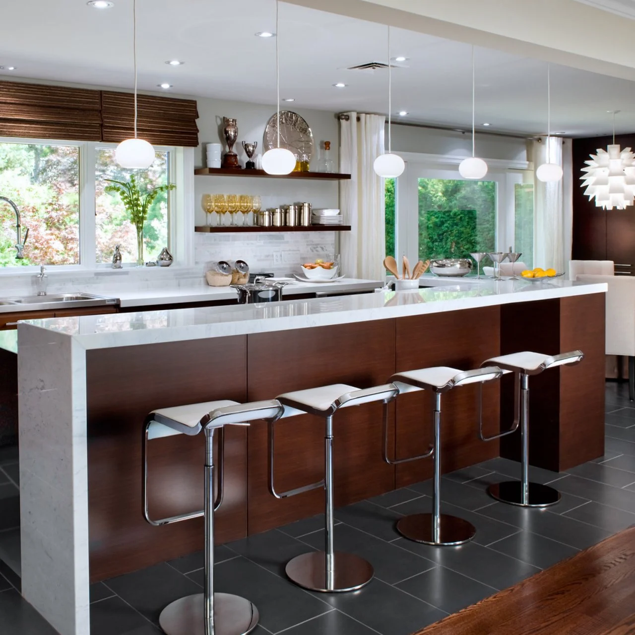 Large Kitchen Window Treatments HGTV Pictures Ideas HGTV