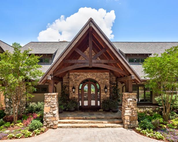 Ranch Style House Front Door