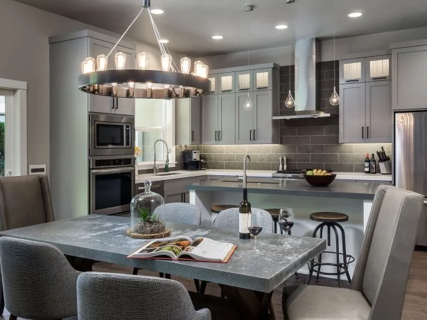 Grey Kitchens Hgtv Tour A Super Serene San Fransisco Kitchen — HGTV