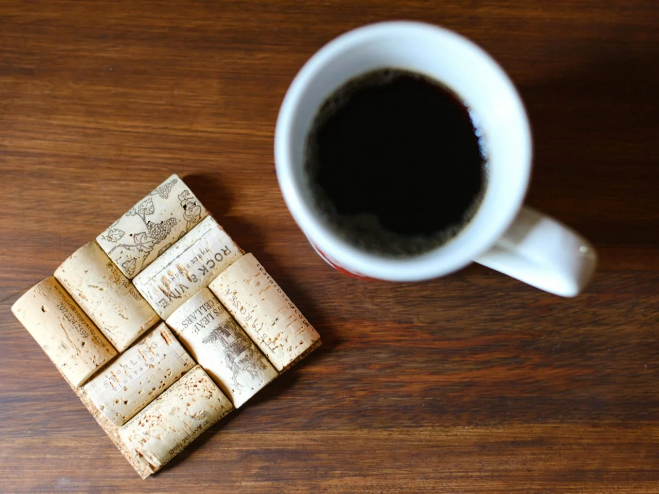 Homemade drink coasters store
