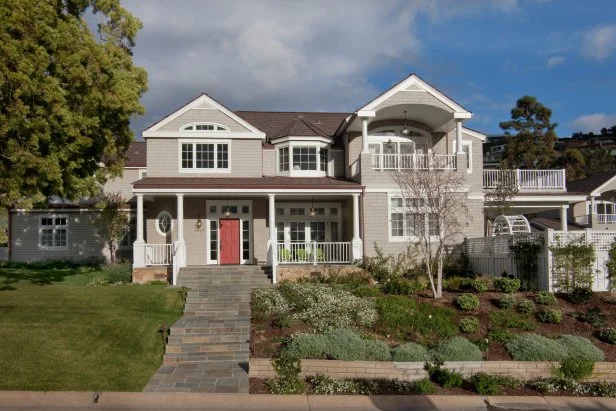 Charming Gray Cape Cod With Backyard Built for Entertaining | HGTV