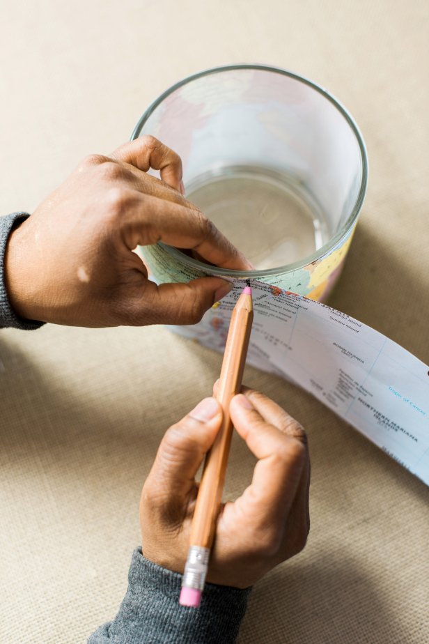 How to Make a Map-Embellished Vase | 10 Tips for Easy Entertaining | HGTV