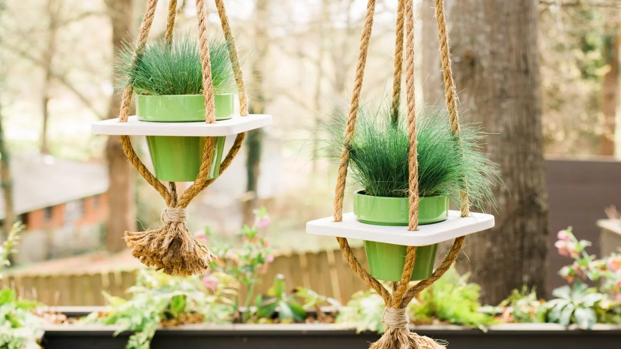How to Make Hanging Planters DIY Hanging Baskets HGTV