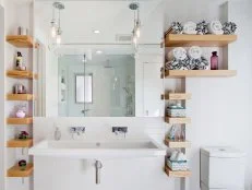 41 Clever Bathroom Storage Ideas Clever Bathroom Organization HGTV