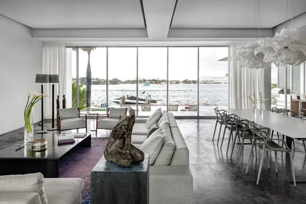 Modern Bayside Home With Large Windows & Miami Views | HGTV