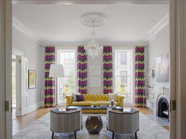 1850s Row House Reimagined With Modern Color Palette | Rethink Design ...