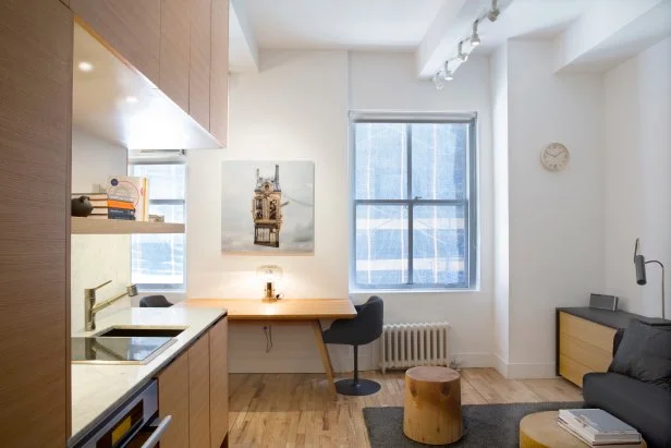 New York City Studio Apartment Maximizes Functionality While Minimizing ...