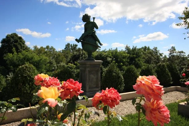 Formal English Gardens Statues