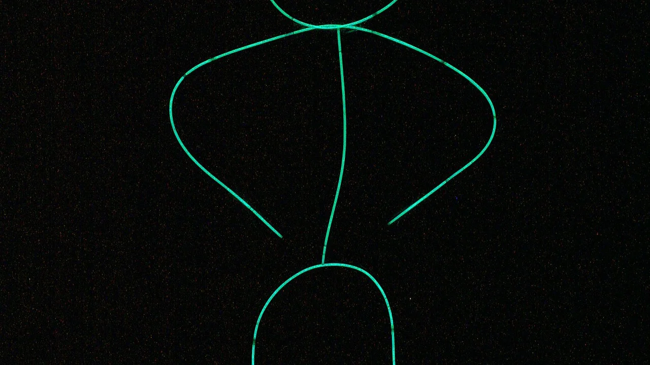 Glow Stick Figure Halloween Costume Make A DIY Stick Figure Costume