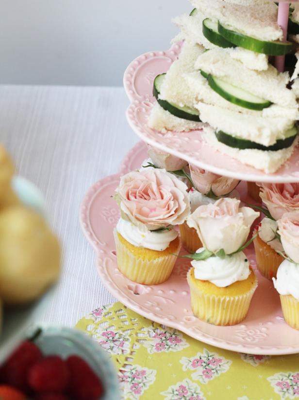DIY Rose Tea Party Themed Baby Shower | HGTV