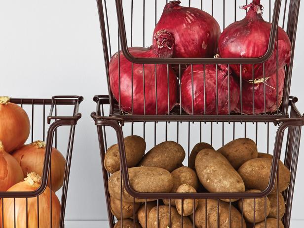 18 Storage + Organization Ideas Using Baskets | HGTV