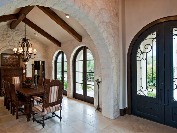 Spanish Style Gate Arch