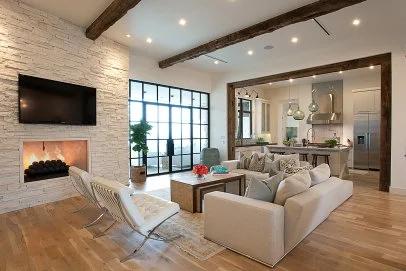 stone wall inside house