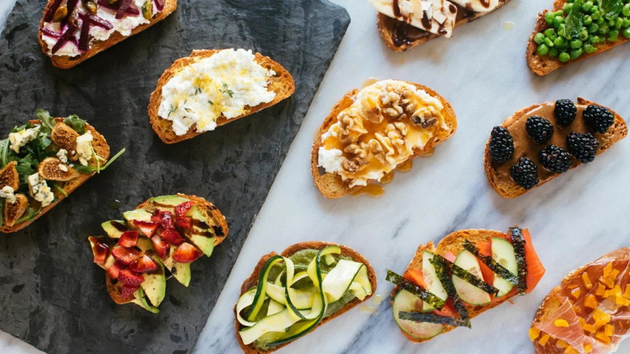 crostini toppings simple