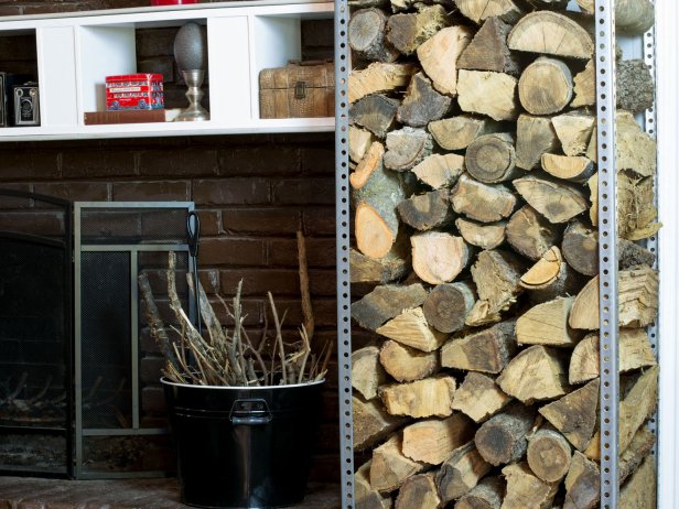 Make a DIY Firewood Holder | HGTV