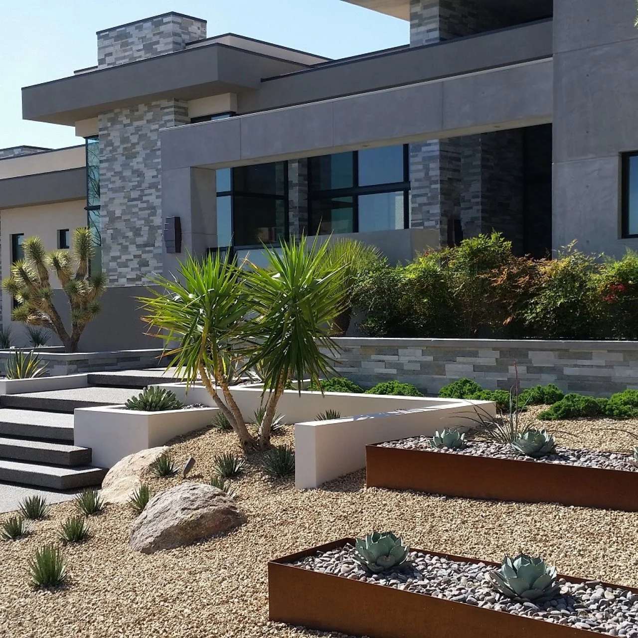 Modern Desert Landscape Design Ideas Front Yard Landscaping Ideas