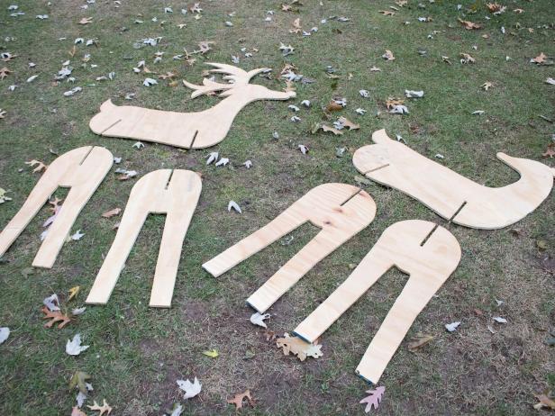 How to Build Wooden Deer for Outdoor Decor | HGTV