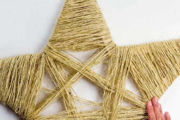 Make a Rustic Twine Star for the Holidays | HGTV