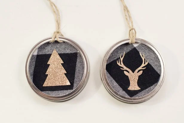 Make Ornaments From Canning Jar Lids | HGTV