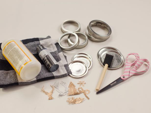 Make Ornaments From Canning Jar Lids | HGTV