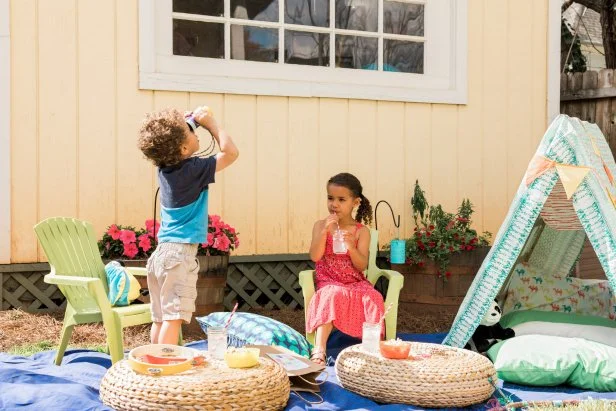 Creative Backyard Camping Ideas for Kids | HGTV